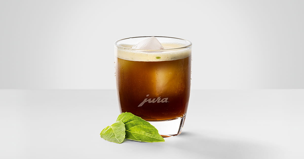 Recipe Cold Brew Basil Spritz - JURA
